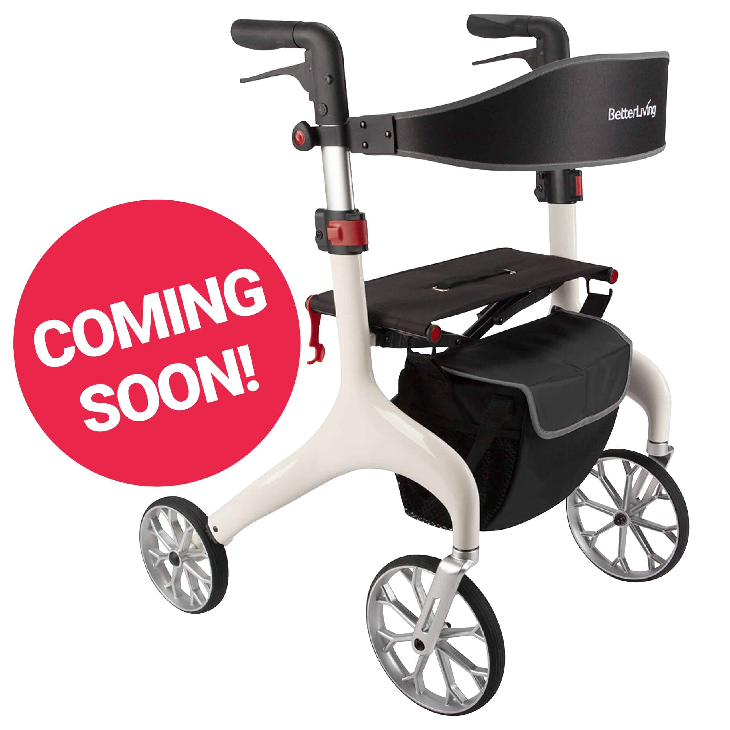 BetterLiving® Ultralight Carbon Fibre Wheeled Walker / Rollator